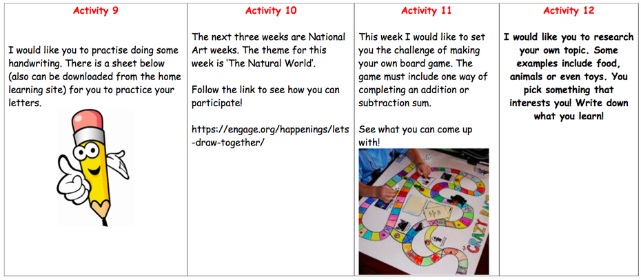 Year 2 - Caedmon Community Primary School - Home Learning Support