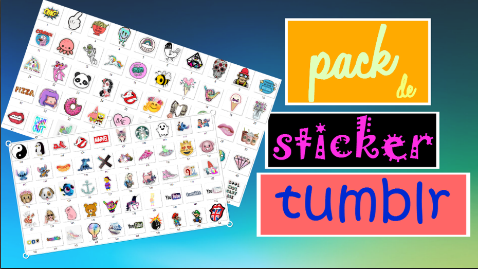 Pack de sticker - Página web de sebastianaragundy
