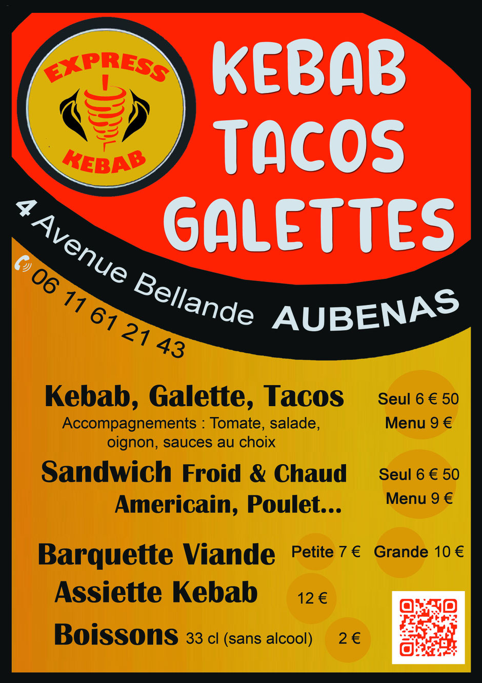 Express Kebab - Site de pizza-express-aubenas