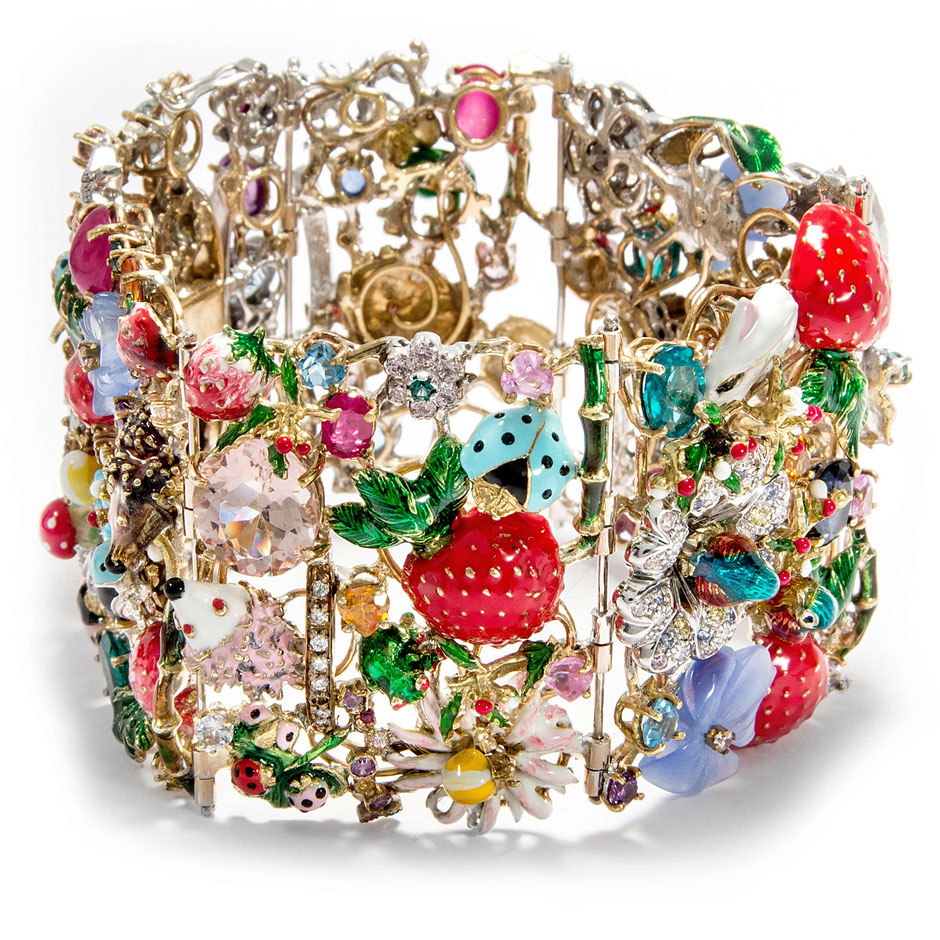 Make a Statement - stunning Italian High Jewelry bracelets - amalfistyle