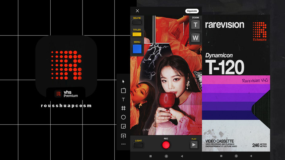 Rarevision vhs + - Rouss Huap Cosm