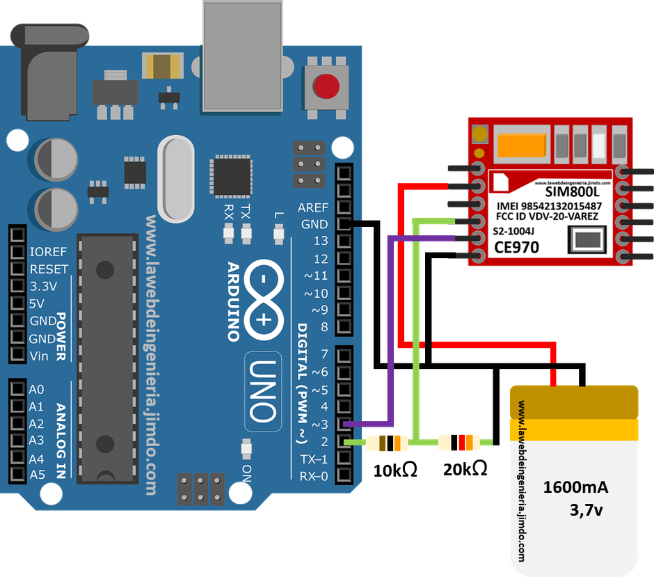 SIM 800L - la web de ingenieria