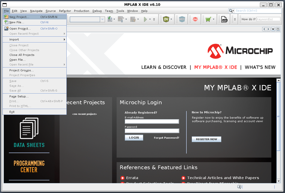 MPLAB X IDEでAVRマイコン開発(1) - sunday-engineer is here.
