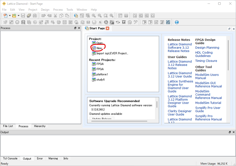 LatticeMico8はじめる(task1) - sunday-engineer is here.