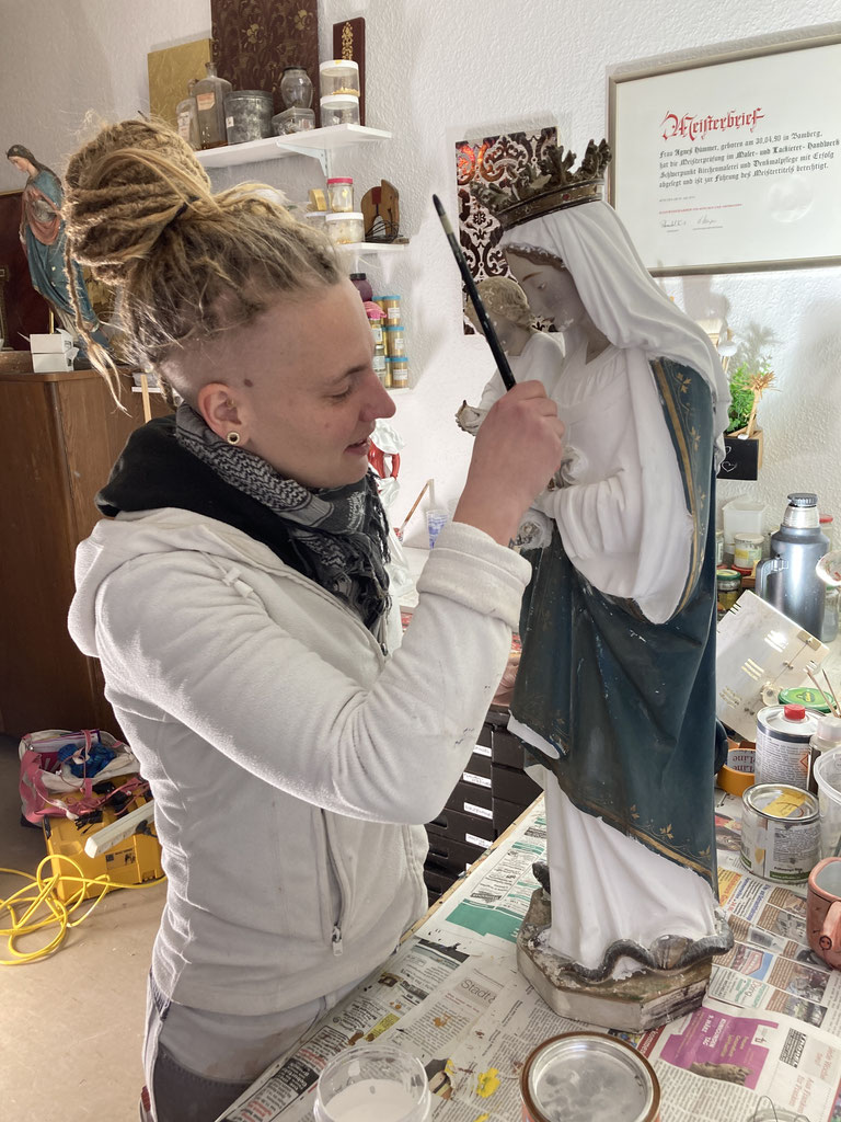 Drei Wochen Arbeit für einen halben Quadratmeter - Heinrichs-Verlag Bamberg