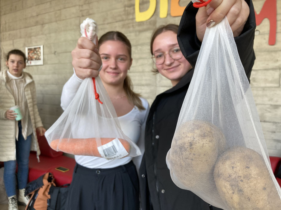 Schülerinnen dem Verpackungsmüll auf der Spur - Heinrichs-Verlag Bamberg