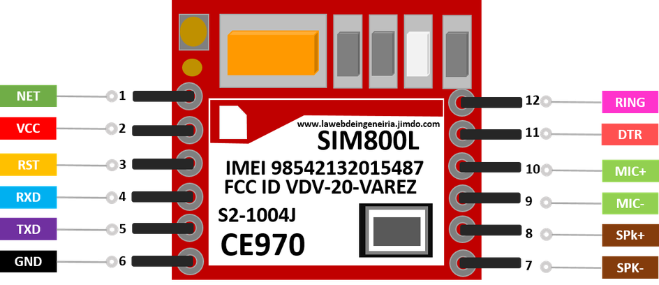 SIM 800L - la web de ingenieria