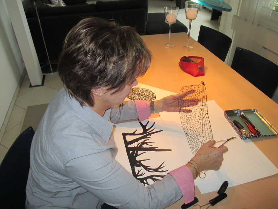 Edith Müller-Crapp - Papierschnitte/Scherenschnitte - MOAT - MEGGEN ...