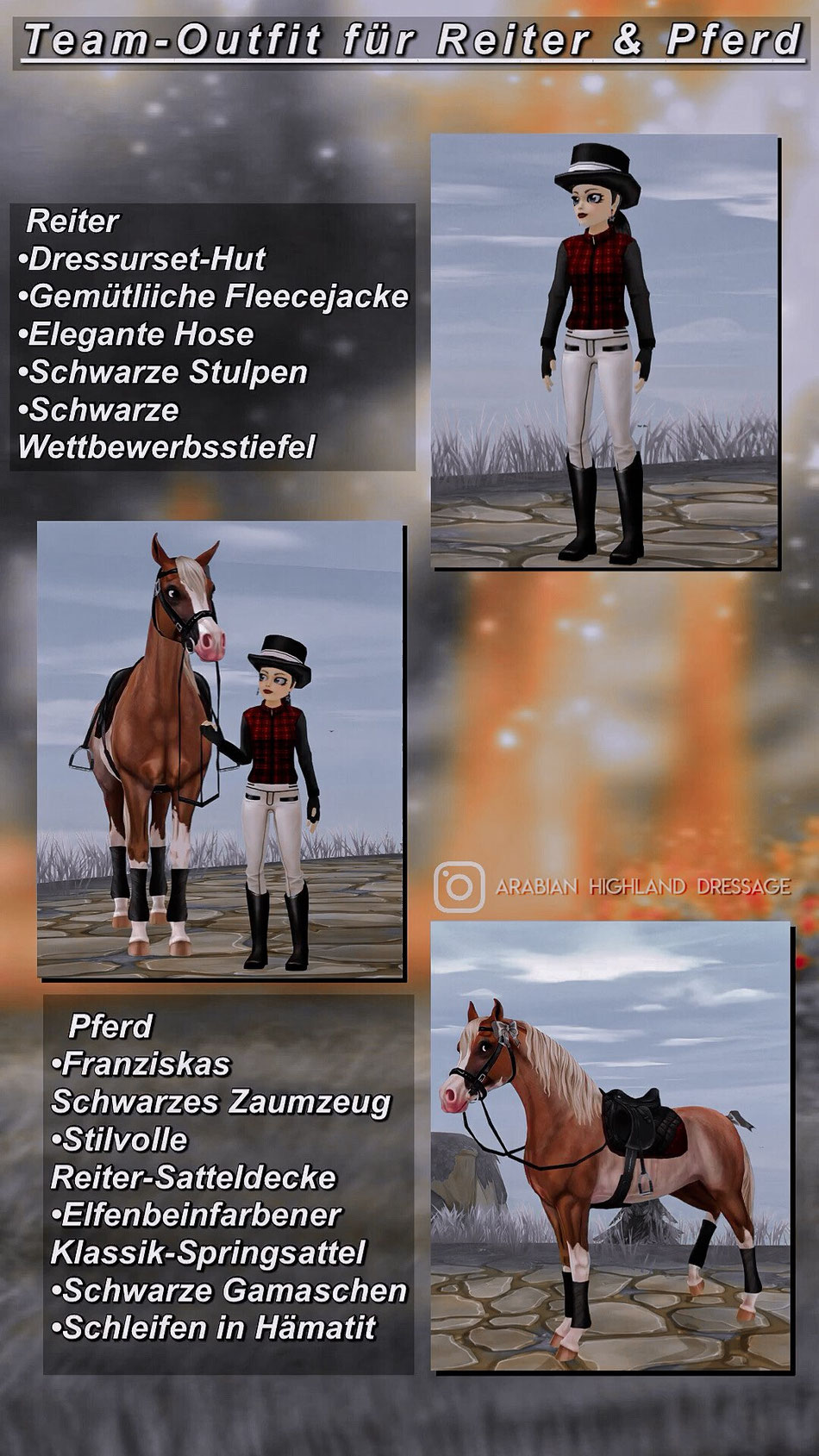 Teamoutfit - arabian-highland-dressage