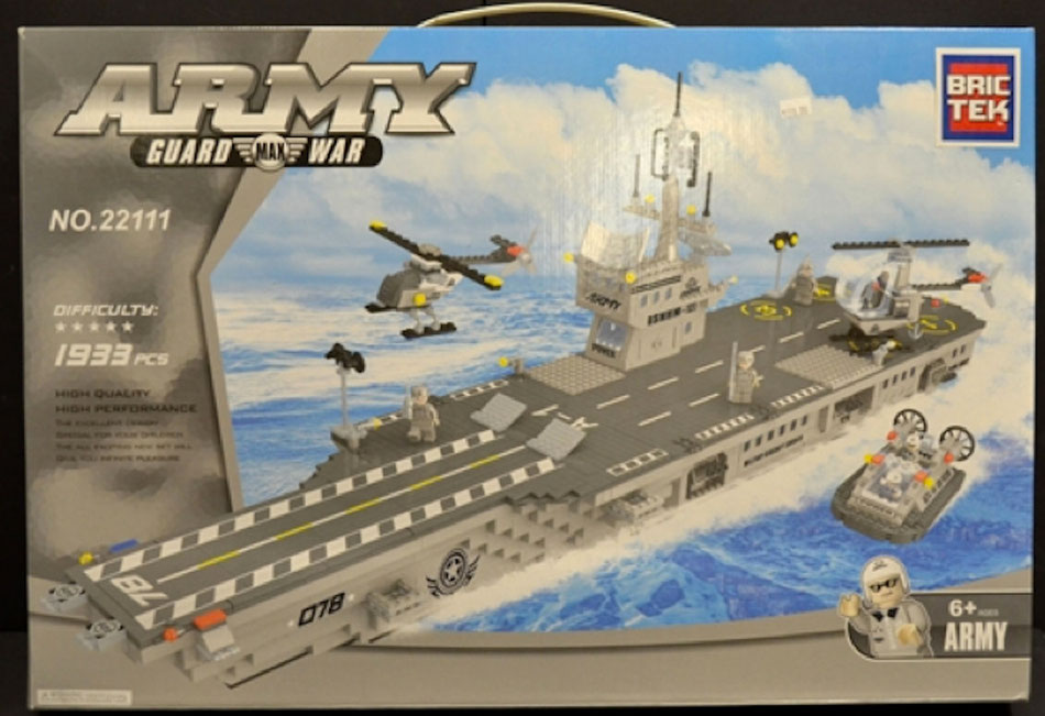 Bric Tek - Aircraft Carrier Building Bricks World