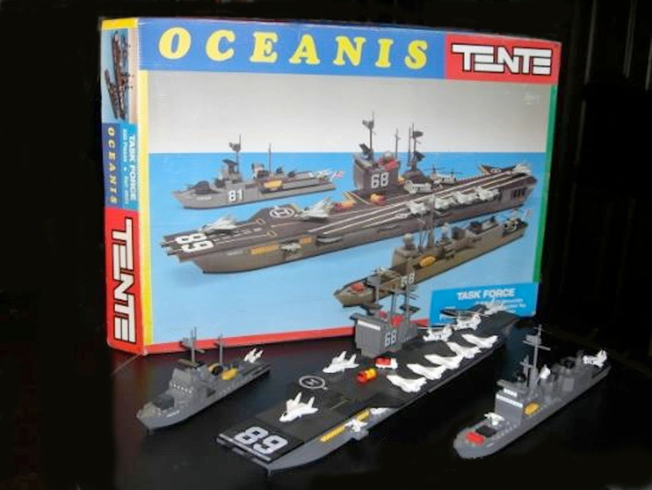 Tenté Nimitz - Aircraft Carrier Building Bricks World