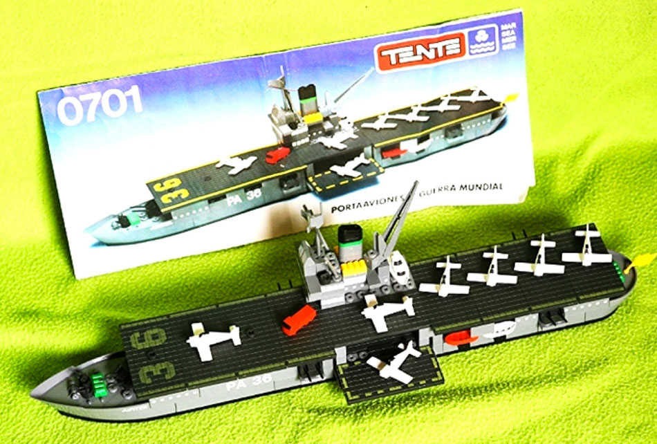 Tenté Jupiter - Aircraft Carrier Building Bricks World