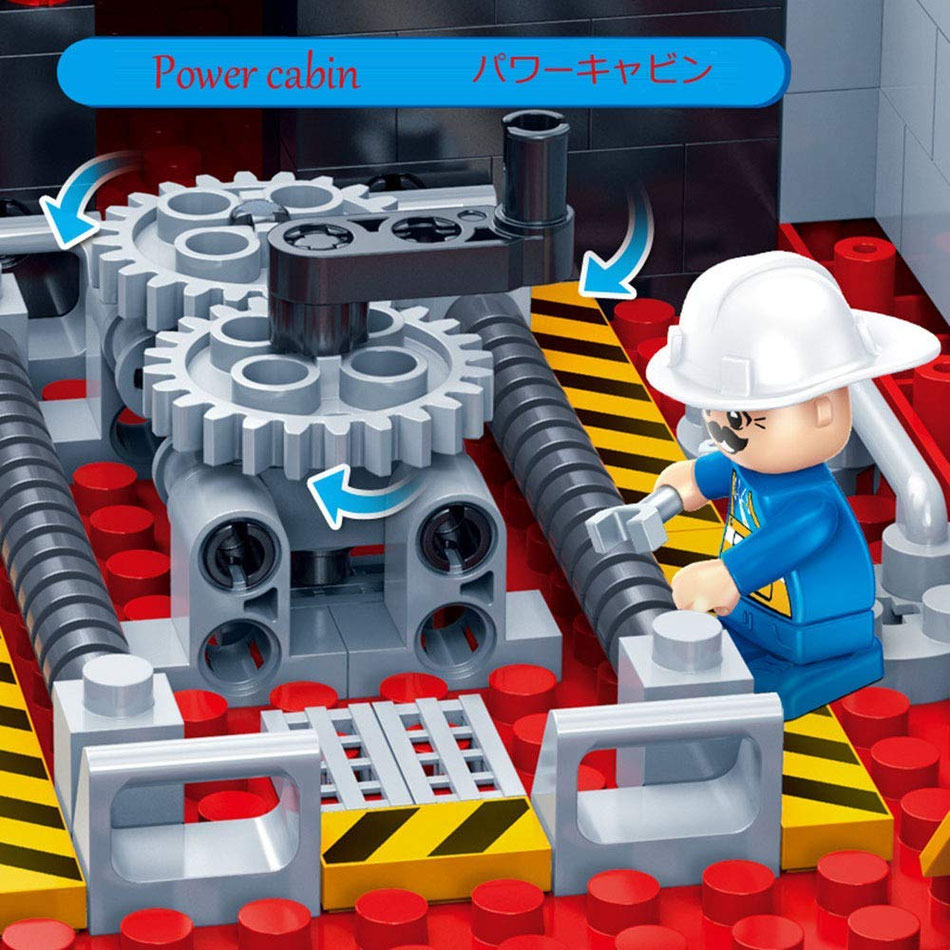 Banbao 8421 - Aircraft Carrier Building Bricks World