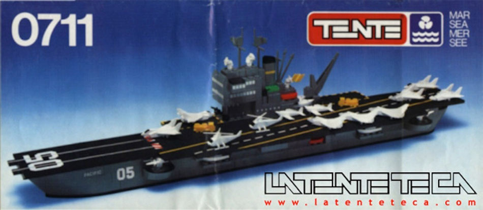 Tenté Pacific - Aircraft Carrier Building Bricks World
