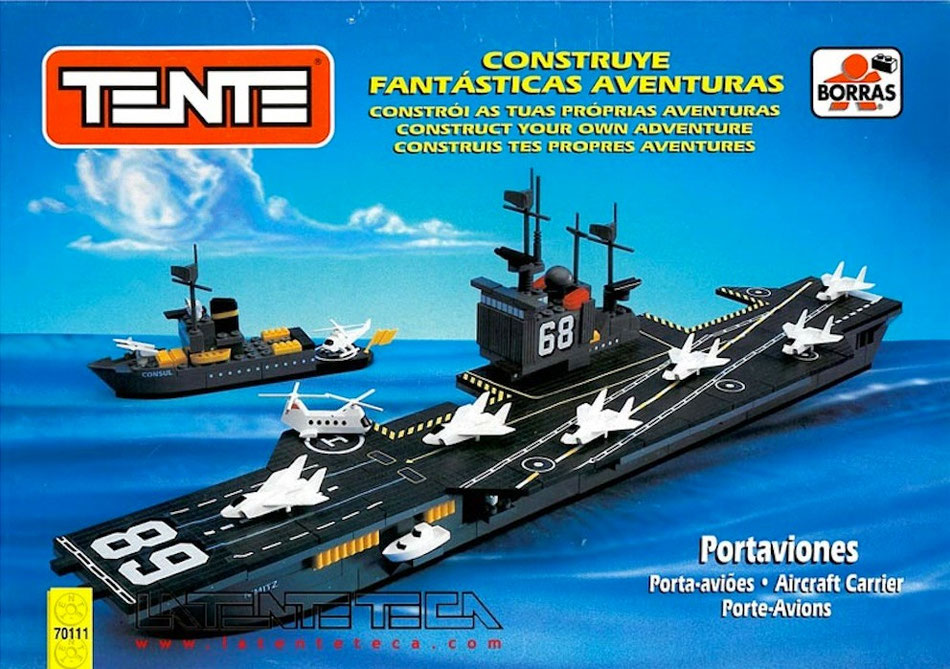 Tenté Nimitz - Aircraft Carrier Building Bricks World
