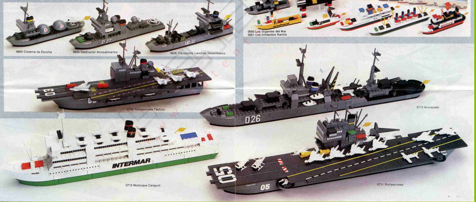 Tenté Pacific - Aircraft Carrier Building Bricks World
