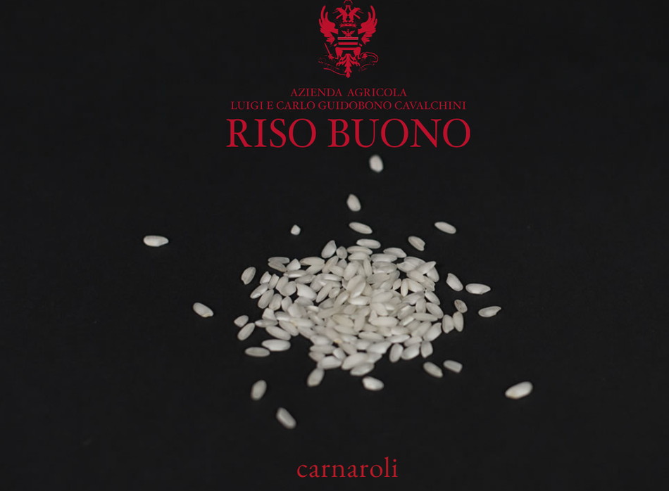 Italian Carnaroli Rice - "Riso Buono" from Novara - the favorite by ...