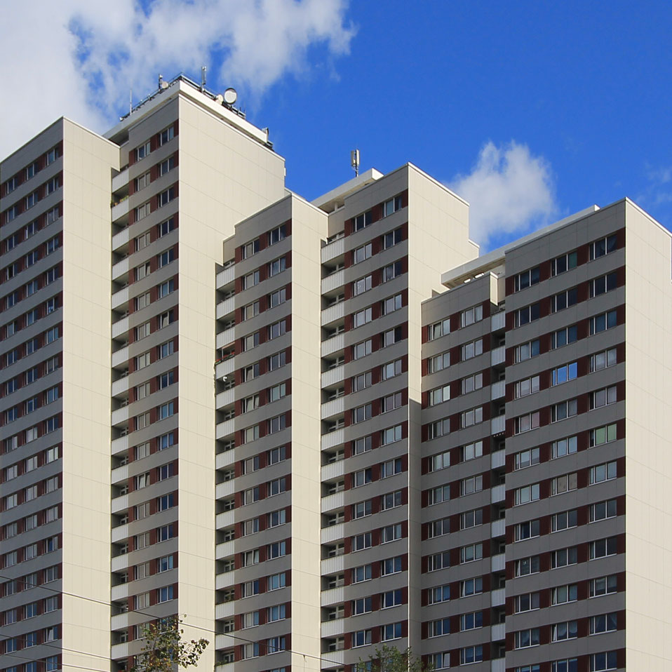 giant housing block - PAUL EIS - architecture and photography