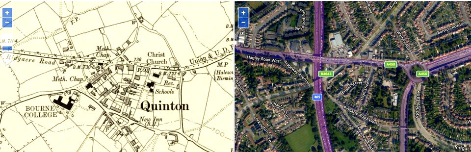 Quinton/ The Quinton - History of Birmingham Places A to Y