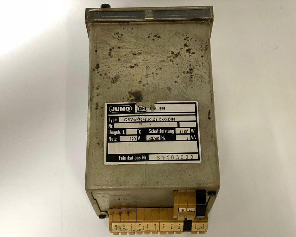 JUMO Electric Controllers - I.S.S. INDUSTRIAL & SHIP SERVICES BV