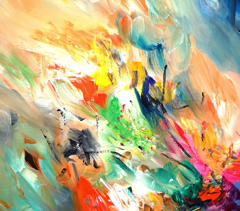 Contemporary art - large abstract painting art for sale