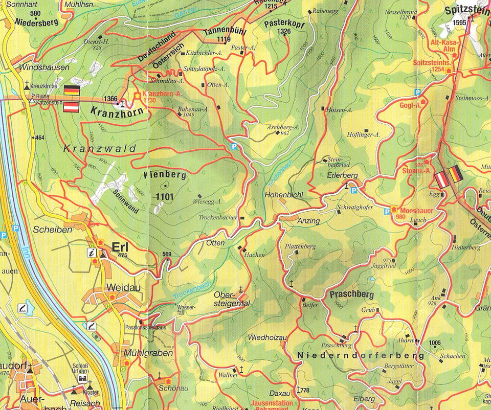 Anreise - Erl - Passions- und Festspielort Erl in Tirol bei Kufstein
