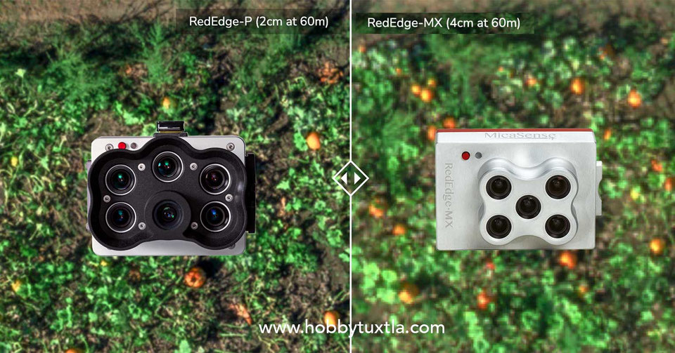REDEDGE P MICASENSE Sensor Multiespectral de Alta Resolución Drones - México