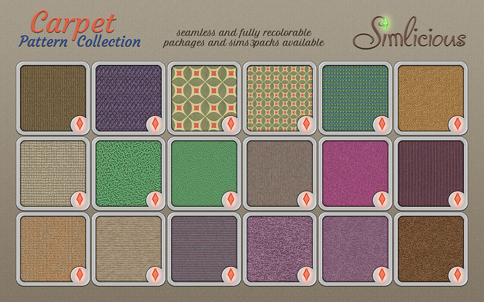 Patterns - Custom Content for the Sims 3 by Simlicious