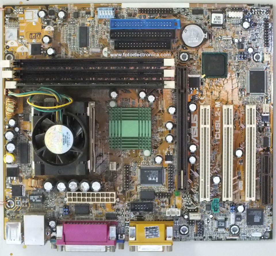 1.- FOTO PLACA BASE..... photo motherboard - Electrónica y electricidad ...