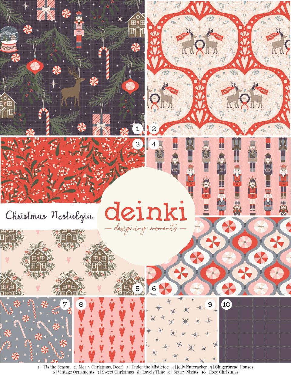 What is a pattern collection? - DEINKI Studio - Surface Pattern Design