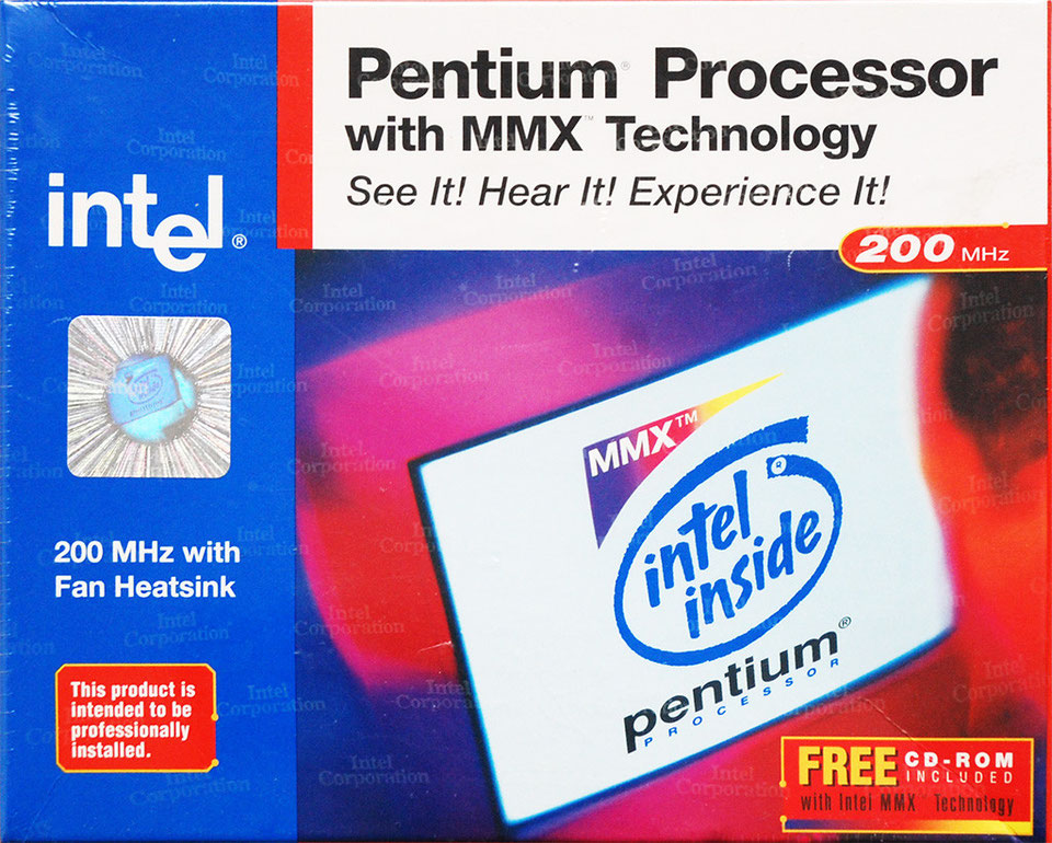 Intel Pentium MMX - CPU MUSEUM - MUSEUM OF MICROPROCESSORS & DIE ...