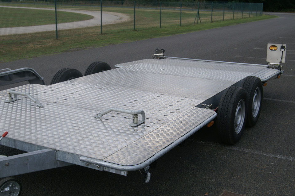remorque plateau abaissable - Remorques Air Et Nature