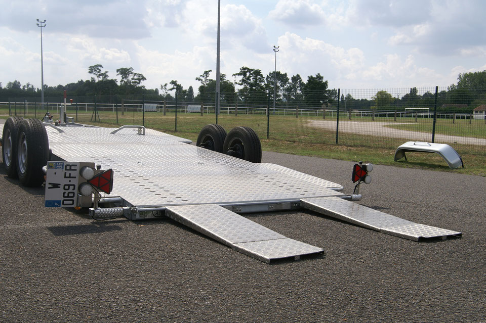 remorque plateau abaissable - Remorques Air Et Nature