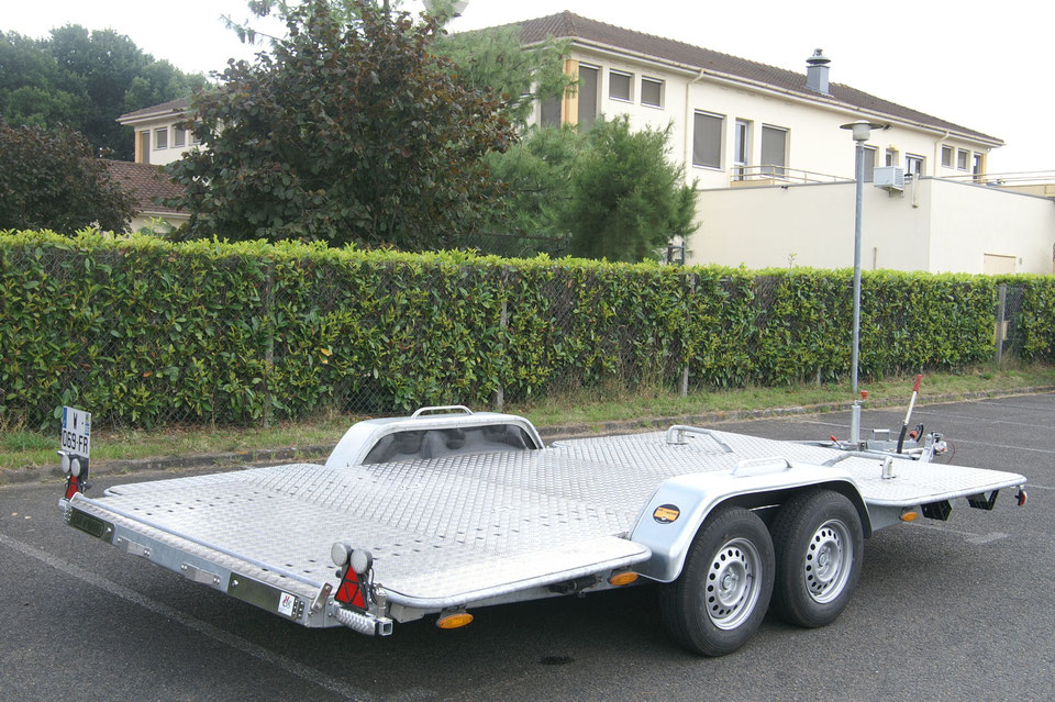 remorque plateau abaissable - Remorques Air Et Nature