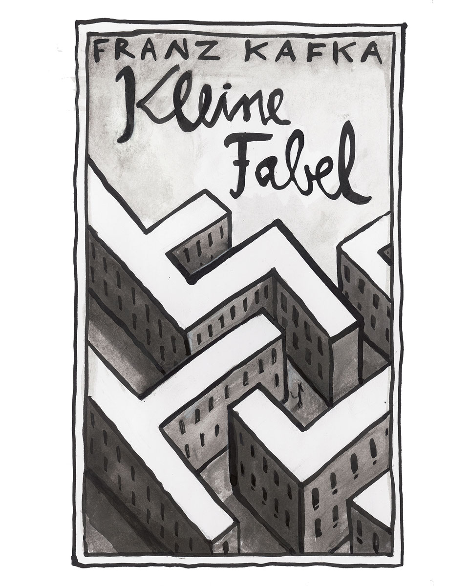 Franz Kafka: Kleine Fabel - Regina Kehn · Illustratorin in Hamburg