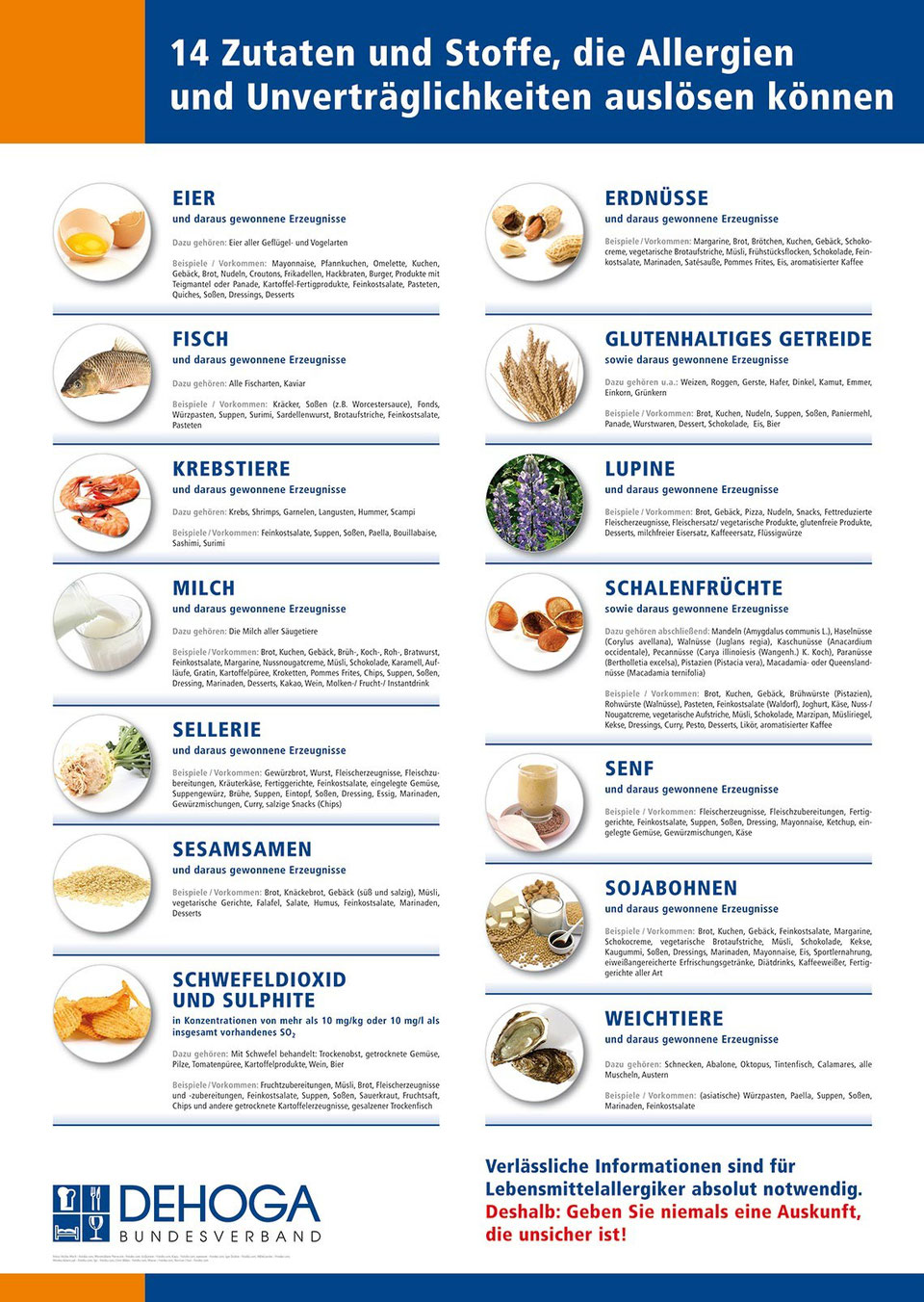 DIE 14 ALLERGENE - Familie Schibich - Genuss & Erholung