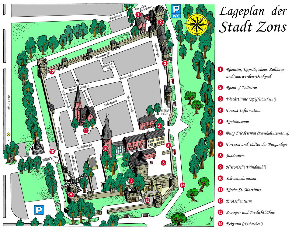 Stadtführung - Stadtrundgang Zons