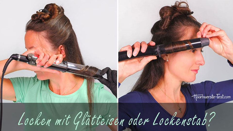 Locken mit Glätteisen oder Lockenstab? Praxiserprobte Tipps ...