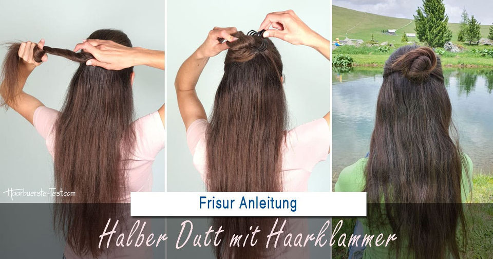 Halboffene Frisuren: 38 Anleitungen mit Bildern zum Nachmachen ...
