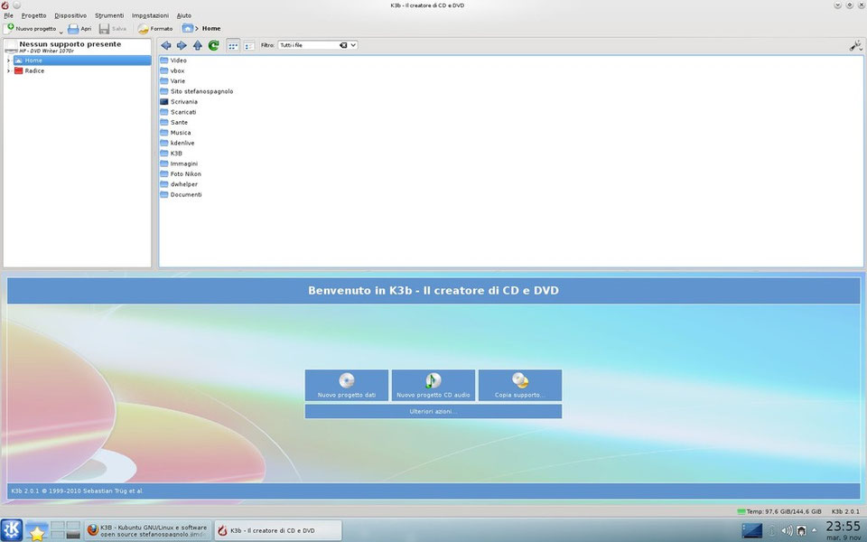 Masterizzare con K3B - GNU/Linux e software open source