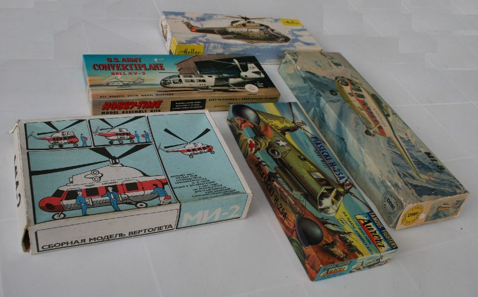 Kits anciens d'hélicos au 1/48 - Site Jimdo de james-savoy!