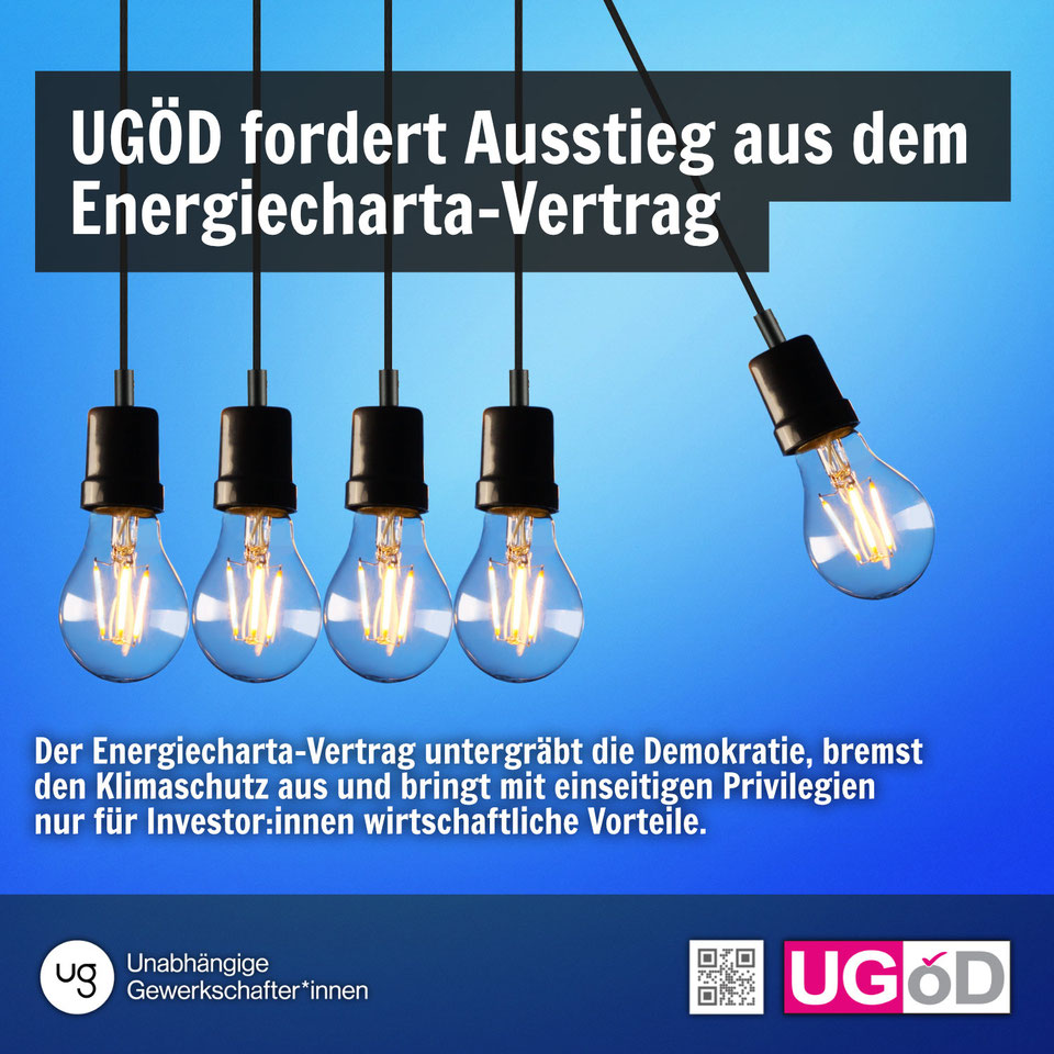 UGÖD fordert Ausstieg aus dem Energiecharta-Vertrag - Unabhängige ...