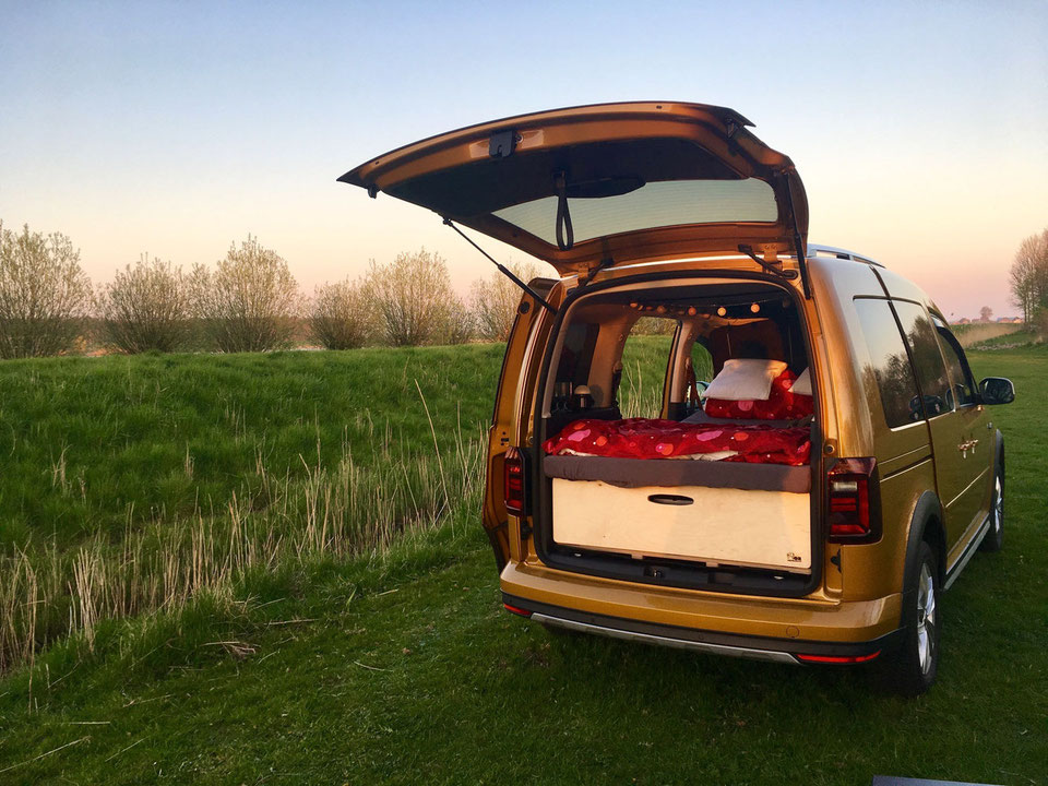 Der VW Caddy als Reisemobil - Reiseblog & Vanlife aus Leipzig