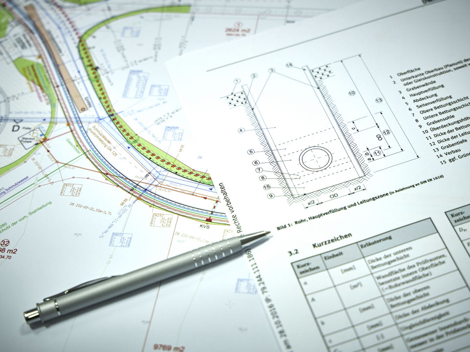 Planung - Vermessung, Planung, Ausschreibung, Bauleitung ...