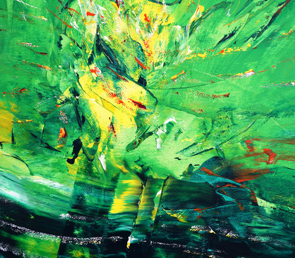 Grünes Kunstgemälde - grosse-abstrakte-gemaeldes Webseite!