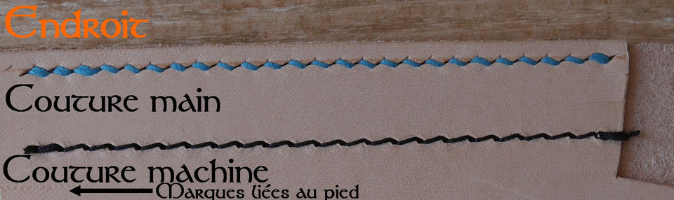 Technique de travail du cuir: la couture point sellier - Eden Esprit ...