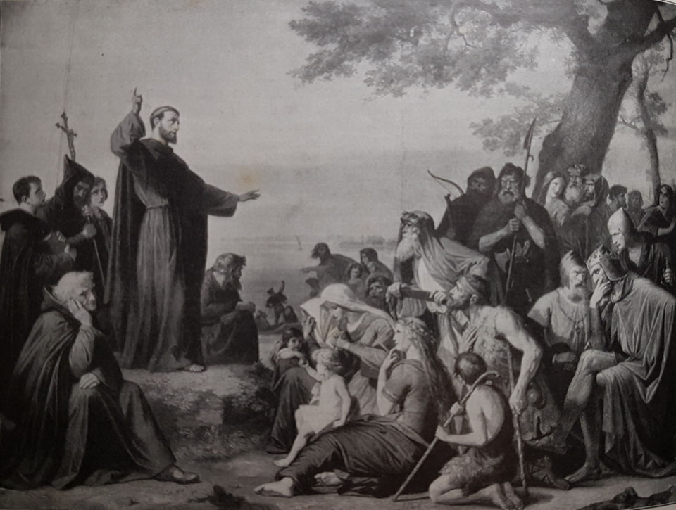 Gallus von St. Gallen - Heiligen-Legende - Die Heiligen und Seligen der ...