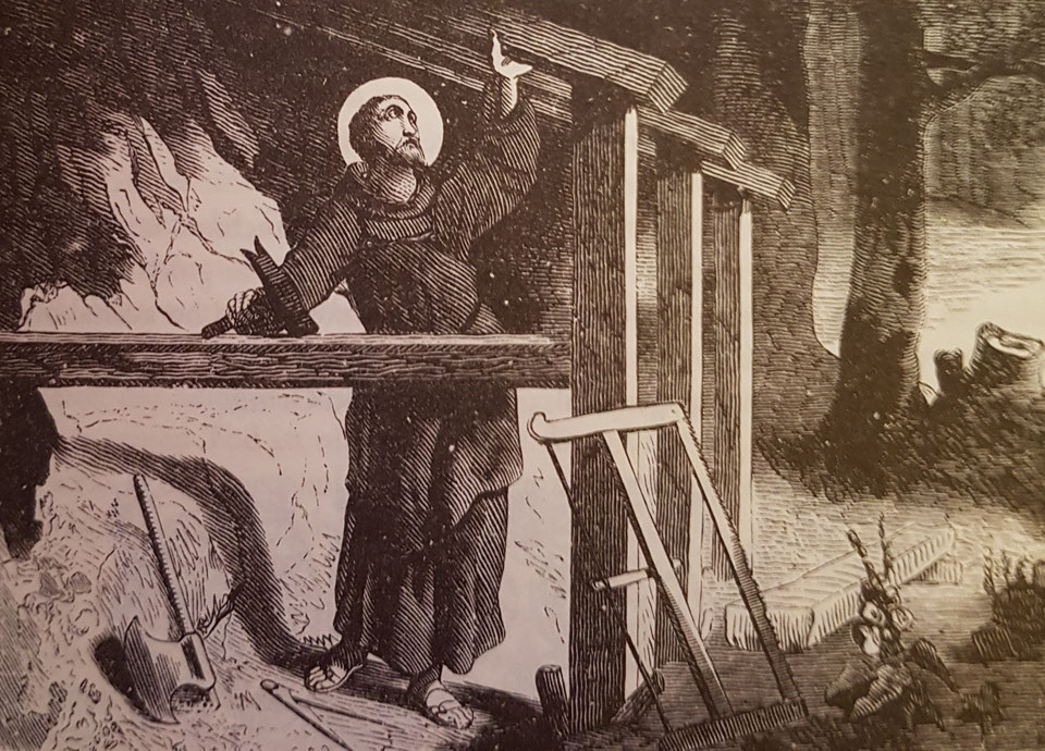 Gallus von St. Gallen - Heiligen-Legende - Die Heiligen und Seligen der ...