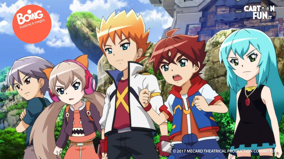 L'anime coreano "Turning Mecard" arriva in 1^TV su Boing ...