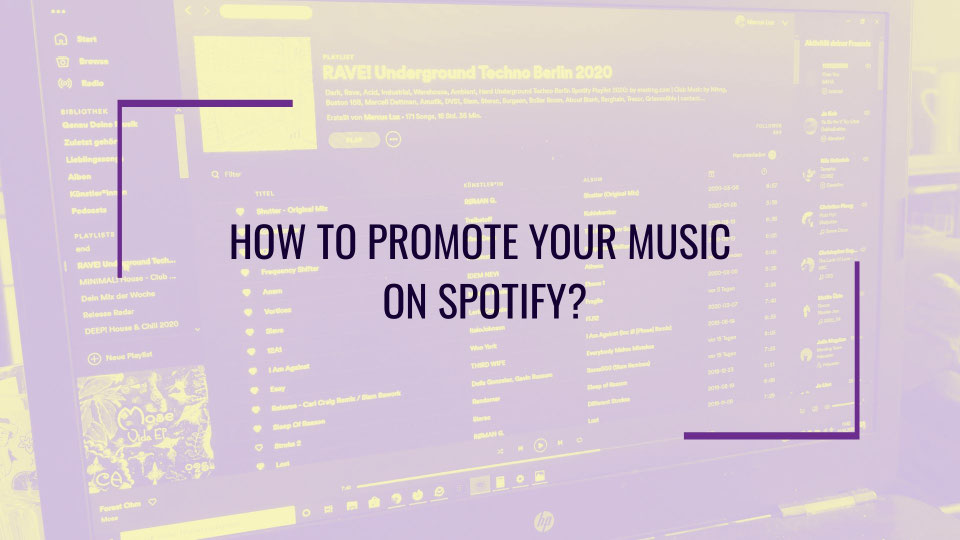 Free Spotify Promotion: Top 40 Tips to get ahead with your Music ...